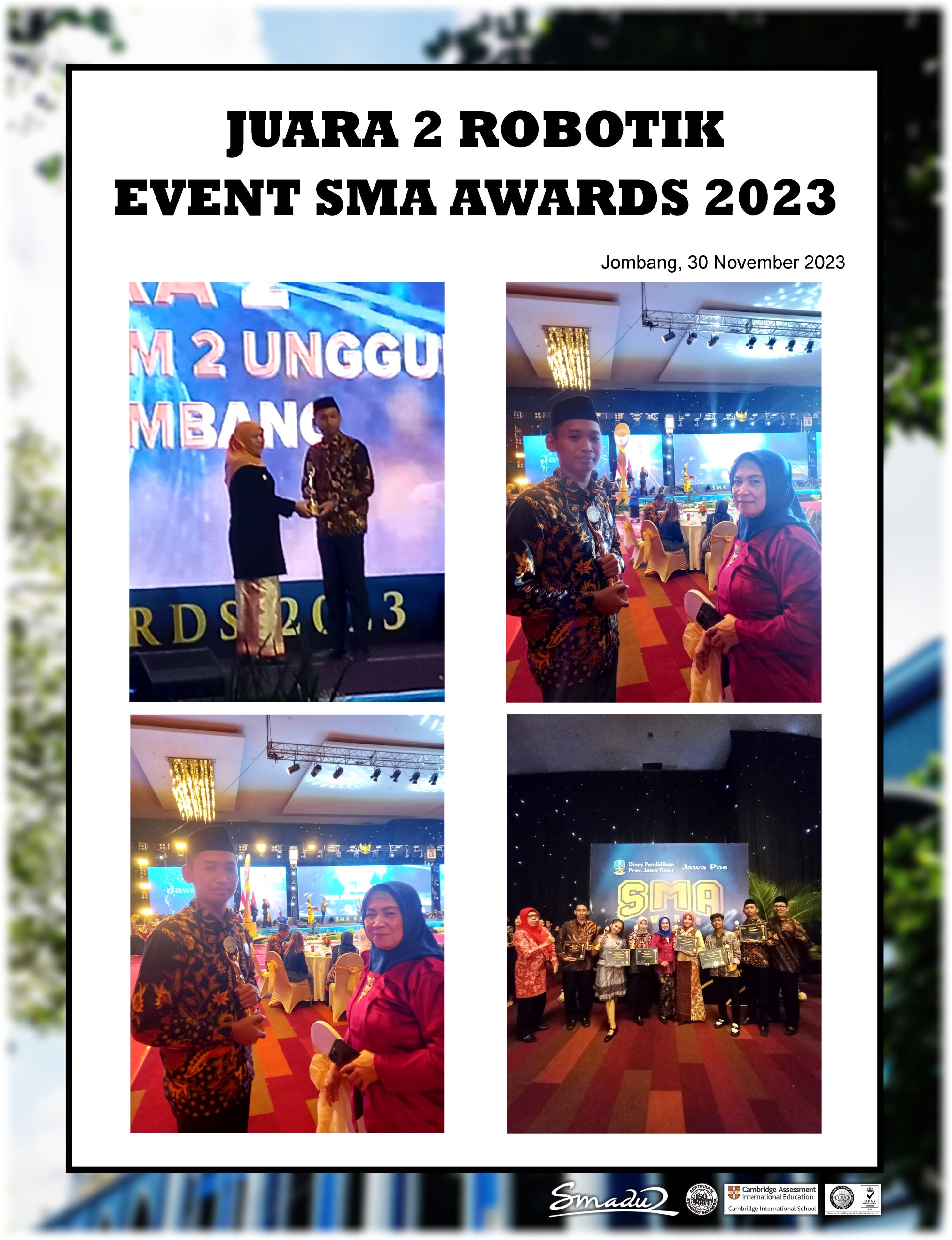 SMA AWARDS 2023 – SMA Darul Ulum 2 Unggulan BPPT
